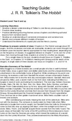 Teaching Guide: J. R. R. Tolkien's The Hobbit - Great Writers Inspire