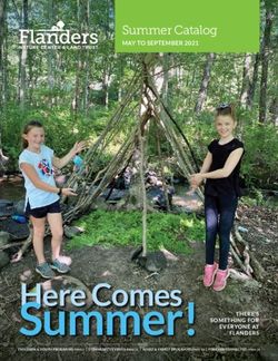 Summer Catalog MAY TO SEPTEMBER 2021 - THERE'S SOMETHING FOR EVERYONE ...