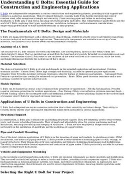 Understanding U Bolts: Essential Guide for Construction and Engineering ...