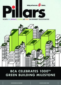 BCA CELEBRATES 1000TH - GREEN BUILDING MILESTONE - WE SHAPE A SAFE ...