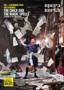 THE CHILD AND THE MAGIC SPELLS - KS2 - 4 RESOURCE PACK FOR TEACHERS (L ...