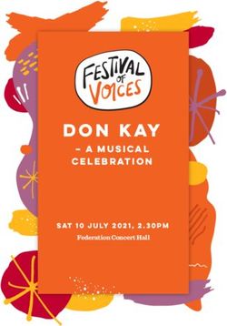 Don Kay - a musical celebraTion - Federation Concert Hall - Festival of ...