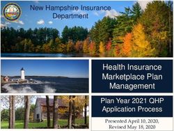 Health Insurance Marketplace Plan Management - New Hampshire Insurance ...