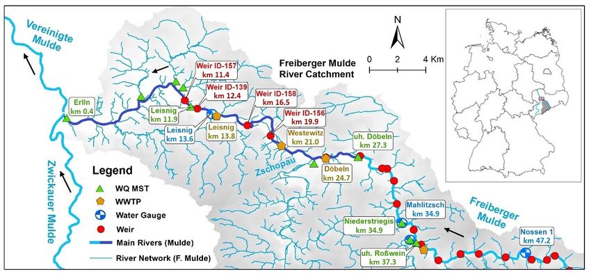 Longitudinal River Monitoring and Modelling Substantiate the Impact of ...