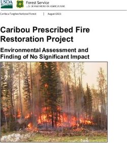 Caribou Prescribed Fire Restoration Project - Environmental Assessment ...