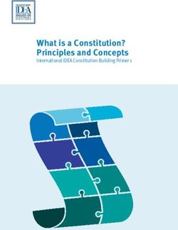 What is a Constitution? Principles and Concepts - International IDEA ...