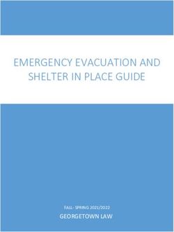 EMERGENCY EVACUATION AND SHELTER IN PLACE GUIDE - GEORGETOWN LAW FALL ...