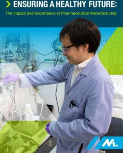 ENSURING A HEALTHY FUTURE: The Impact and Importance of Pharmaceutical ...