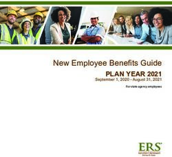 New Employee Benefits Guide - PLAN YEAR 2021 September 1, 2020 - August ...