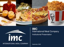 IMC International Meal Company - INTERNATIONAL MEAL COMPANY - Mziq