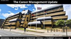 The Career Management Update - INFORMING the CM Audience with ...