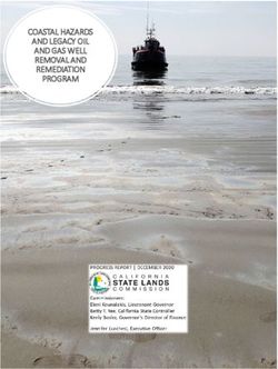 COASTAL HAZARDS AND LEGACY OIL AND GAS WELL REMOVAL AND REMEDIATION ...