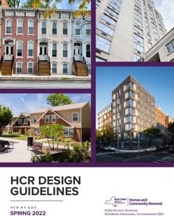 HCR DESIGN GUIDELINES - SPRING 2022 Kathy Hochul, Governor RuthAnne ...