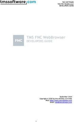 TMS FNC WebBrowser DEVELOPERS GUIDE - TMS Software