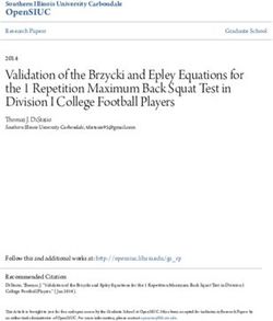 Validation of the Brzycki and Epley Equations for the 1 Repetition ...