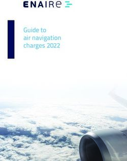 Guide to air navigation charges 2022 - ENAIRE