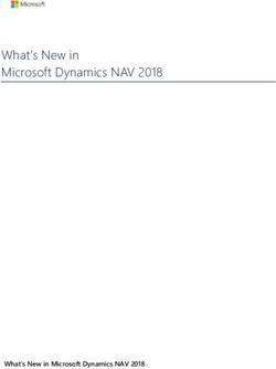 What's New in Microsoft Dynamics NAV 2018 - What's New in Microsoft ...
