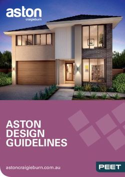ASTON DESIGN GUIDELINES - astoncraigieburn.com.au - Peet Limited