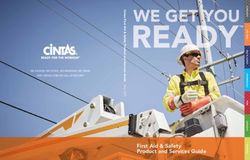 First Aid & Safety Product and Services Guide - WE DELIVER. WE STOCK ...