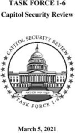 TASK FORCE 1-6 Capitol Security Review - March 5, 2021 - Speaker.gov
