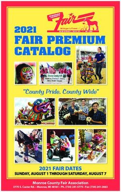 FAIR PREMIUM CATALOG 2021