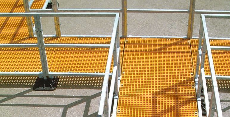 Rooftop Building Services Support Systems. Big Foot Systems.