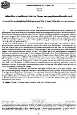 Feline Sino-orbital Fungal Infection Caused by Aspergillus and ...