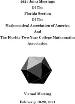 2021 Joint Meetings Of The Florida Section Of The Mathematical ...