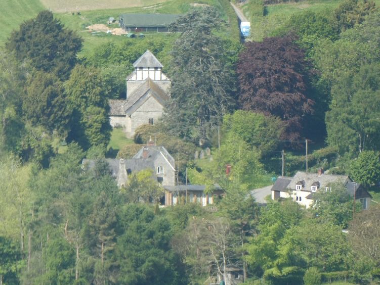 Mary anointing Jesus' head St Edward's Knighton - Beacon Hill Benefice