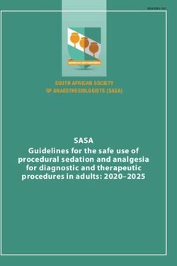 SASA Guidelines for the safe use of procedural sedation and analgesia ...