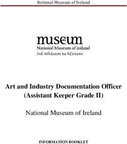 National Museum of Ireland - Art and Industry Documentation Officer ...
