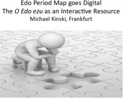Edo Period Map goes Digital The O Edo ezu as an Interac6ve Resource ...
