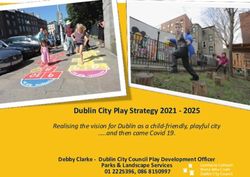Dublin City Play Strategy 2021 2025 - Realising the vision for Dublin ...