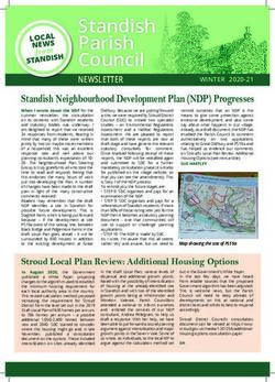 Standish Neighbourhood Development Plan (NDP) Progresses