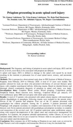 Priapism presenting in acute spinal cord injury