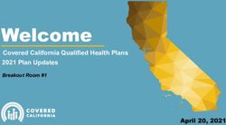 Welcome Covered California Qualified Health Plans 2021 Plan Updates ...