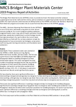 NRCS Bridger Plant Materials Center - Montana Association of ...