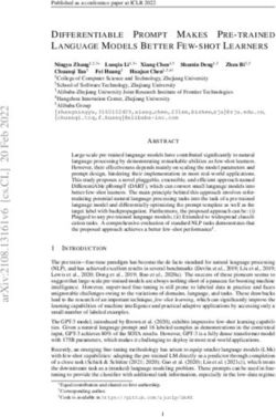 DIFFERENTIABLE PROMPT MAKES PRE-TRAINED LANGUAGE MODELS BETTER FEW-SHOT LEARNERS