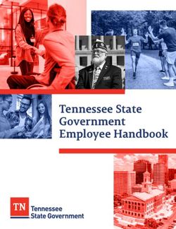 Tennessee State Government Employee Handbook