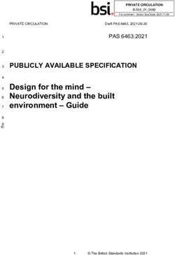 Design for the mind - Neurodiversity and the built environment - Guide