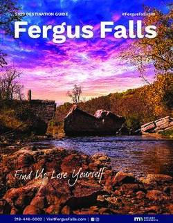 Fergus Falls 2023 DESTINATION GUIDE - #FergusFallsMN
