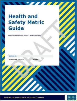 Health and Safety Metric Guide