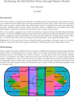 Evaluating the 2019-20 Erie Otters through Markov Models