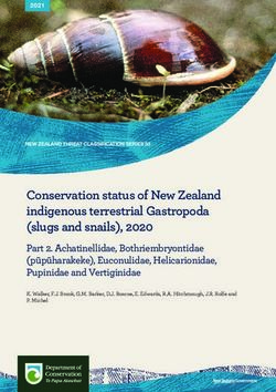 Conservation status of New Zealand indigenous terrestrial Gastropoda ...