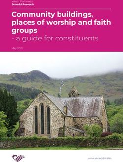 Community buildings, places of worship and faith groups - a guide for ...