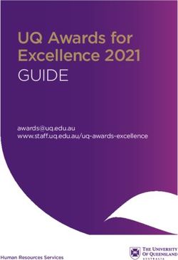 UQ Awards for Excellence 2021 - GUIDE www.staff.uq.edu.au/uq-awards ...