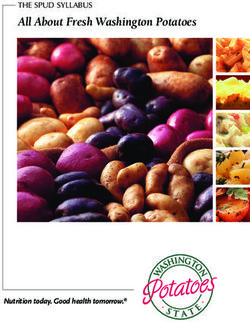 All About Fresh Washington Potatoes - THE SPUD SYLLABUS - Nutrition ...