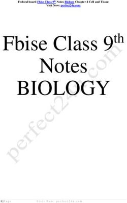 BIOLOGY Notes Fbise Class 9 th