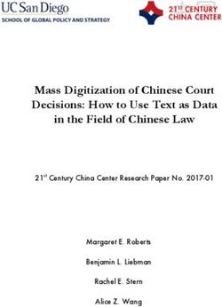 Mass Digitization of Chinese Court Decisions: How to Use Text as Data ...