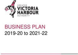 BUSINESS PLAN 2019-20 to 2021-22 - Greater Victoria ...